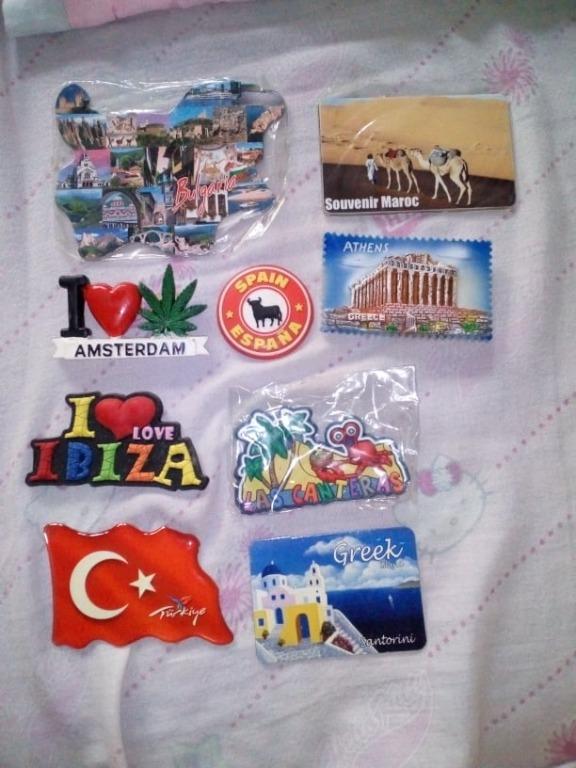 Ref magnets from different countries, Hobbies & Toys, Memorabilia ...