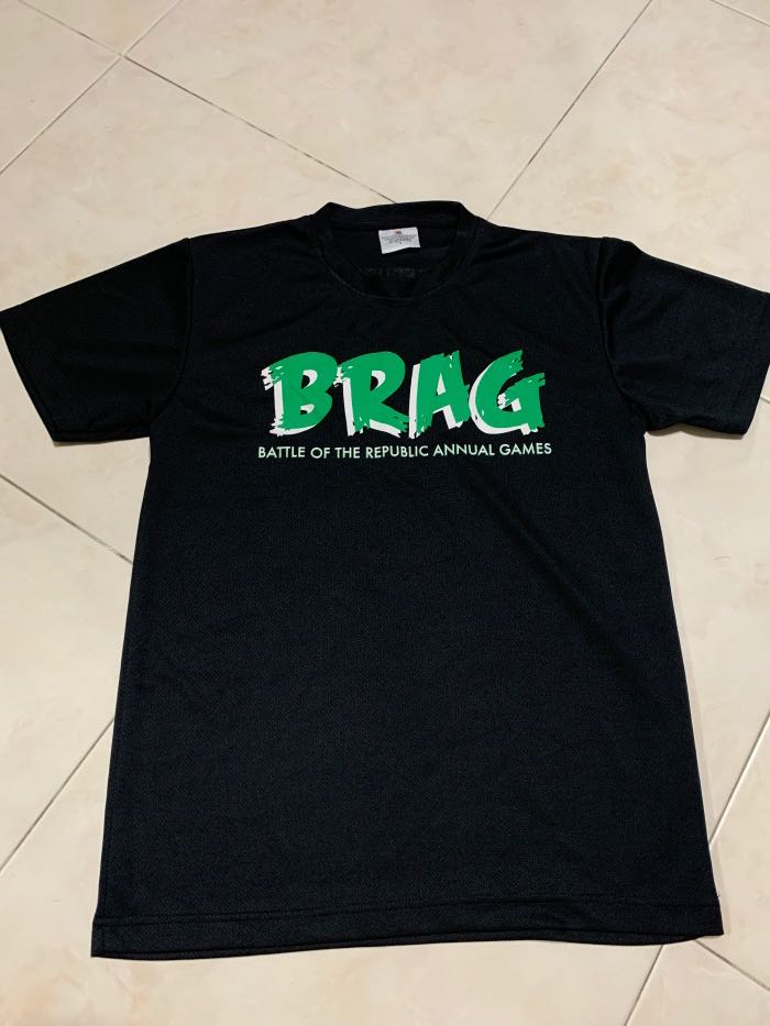 Republic Polytechnic (RP) BRAG Dry-fit T-Shirt, Men's Fashion, Tops & Sets, Tshirts & Polo ...