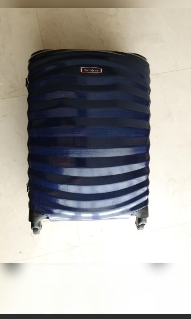 Samsonite Firelite Lite-shock sport spinner cabin bag luggage, Hobbies ...