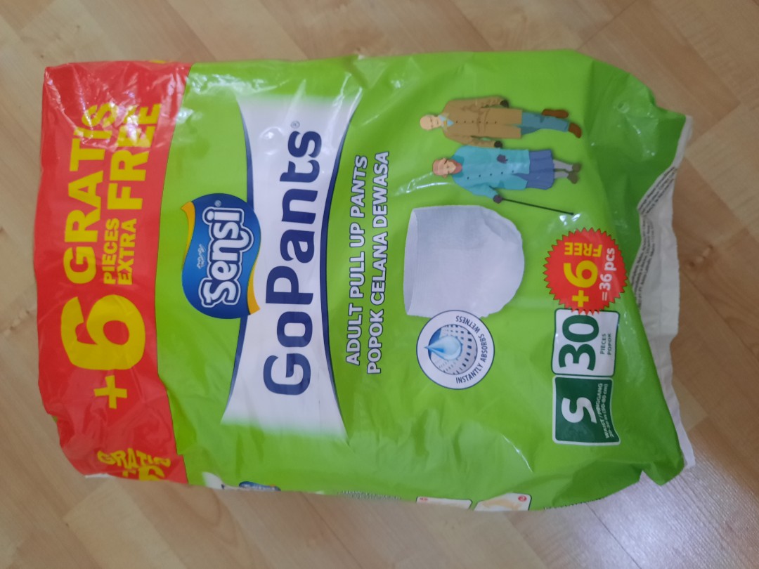 Sensi GoPants Adult Diaper Pants, Everything Else on Carousell