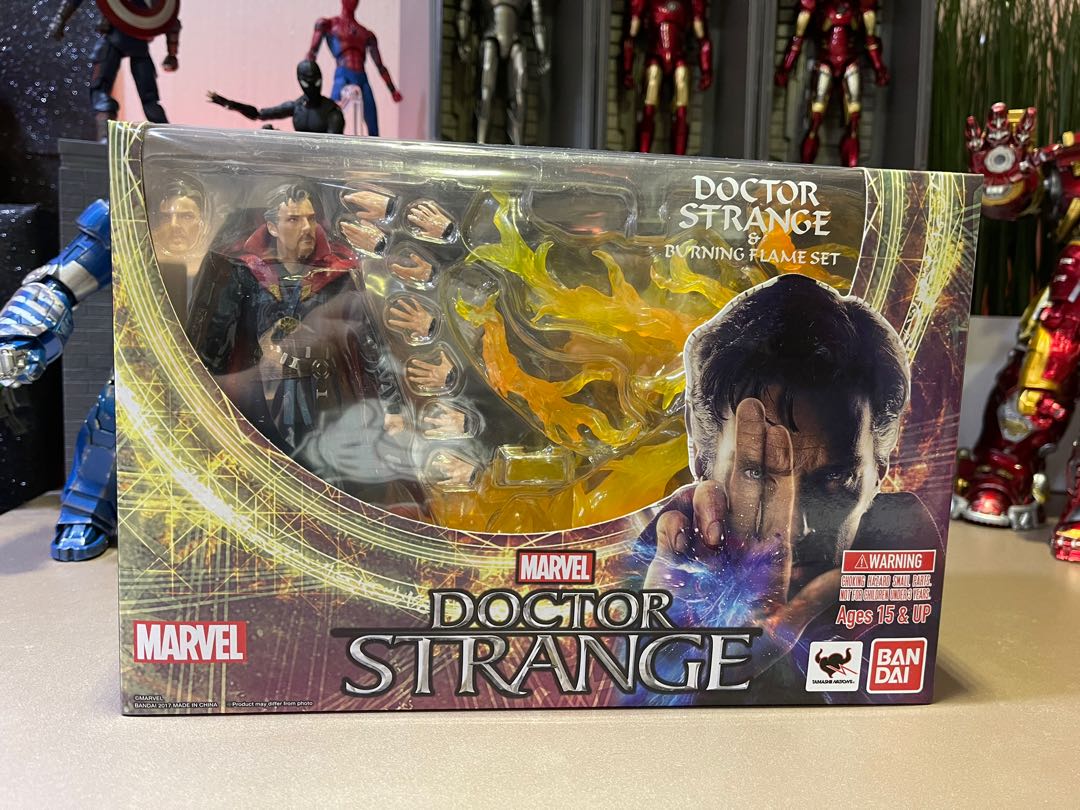 S.H.Figuarts Doctor Strange Burning Flame set, Hobbies & Toys, Toys ...
