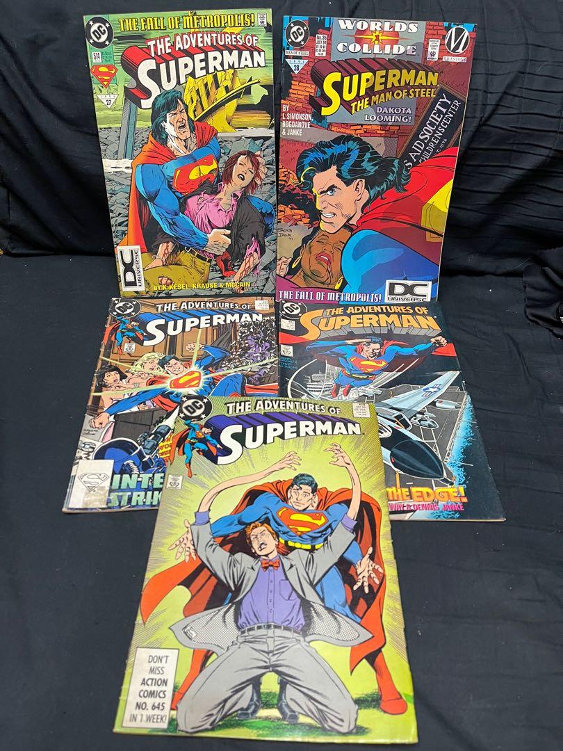 Superman Comics from late 80s & early 90s., Hobbies & Toys, Books ...