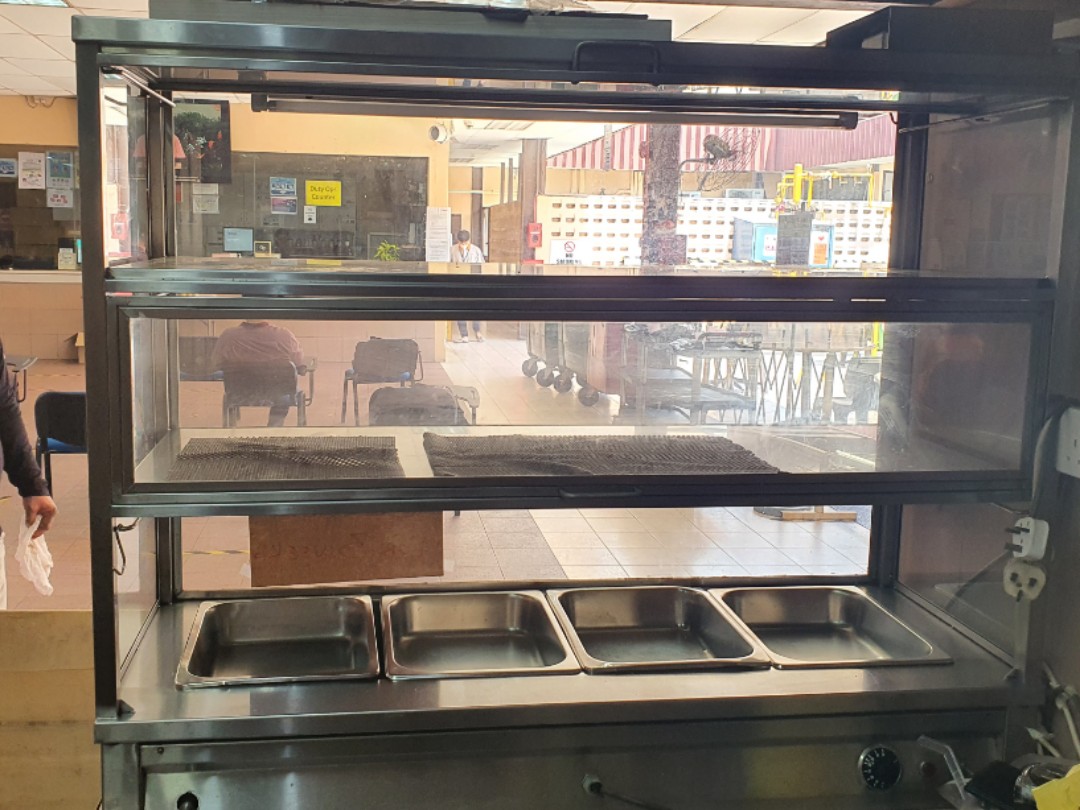 TableTop 3 tier Food Showcase with Warmer, Furniture & Home Living ...