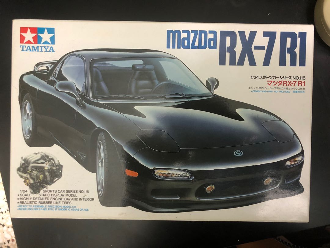 Tamiya 1:24 Model Car Mazda RX-7 Zenki, Hobbies & Toys, Toys & Games on ...
