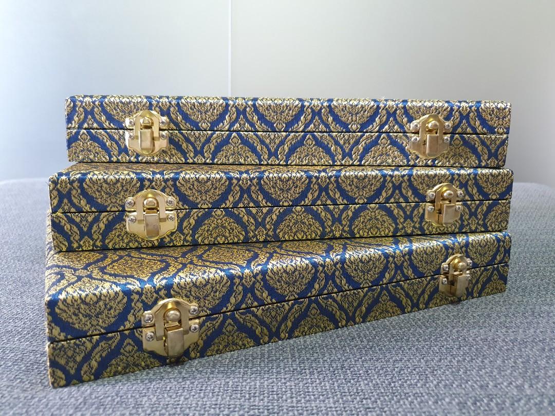 Thai Silk Amulet Storage Box, Women's Fashion, Watches & Accessories ...