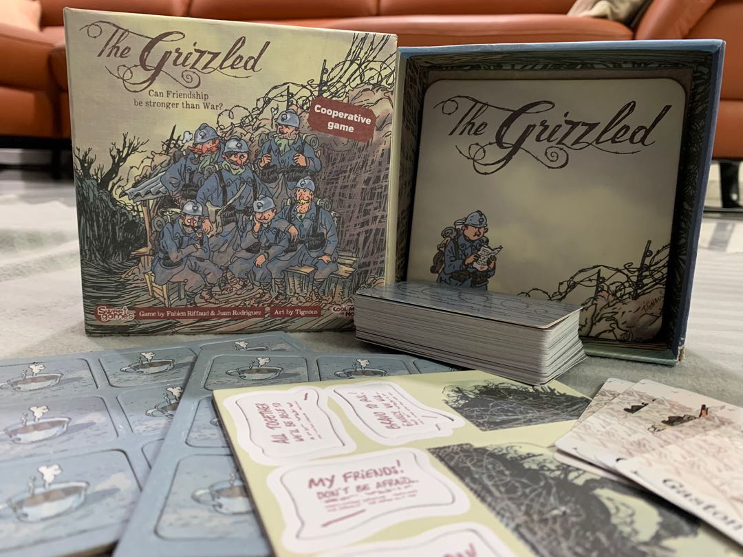 The Grizzled board game, Hobbies & Toys, Toys & Games on Carousell