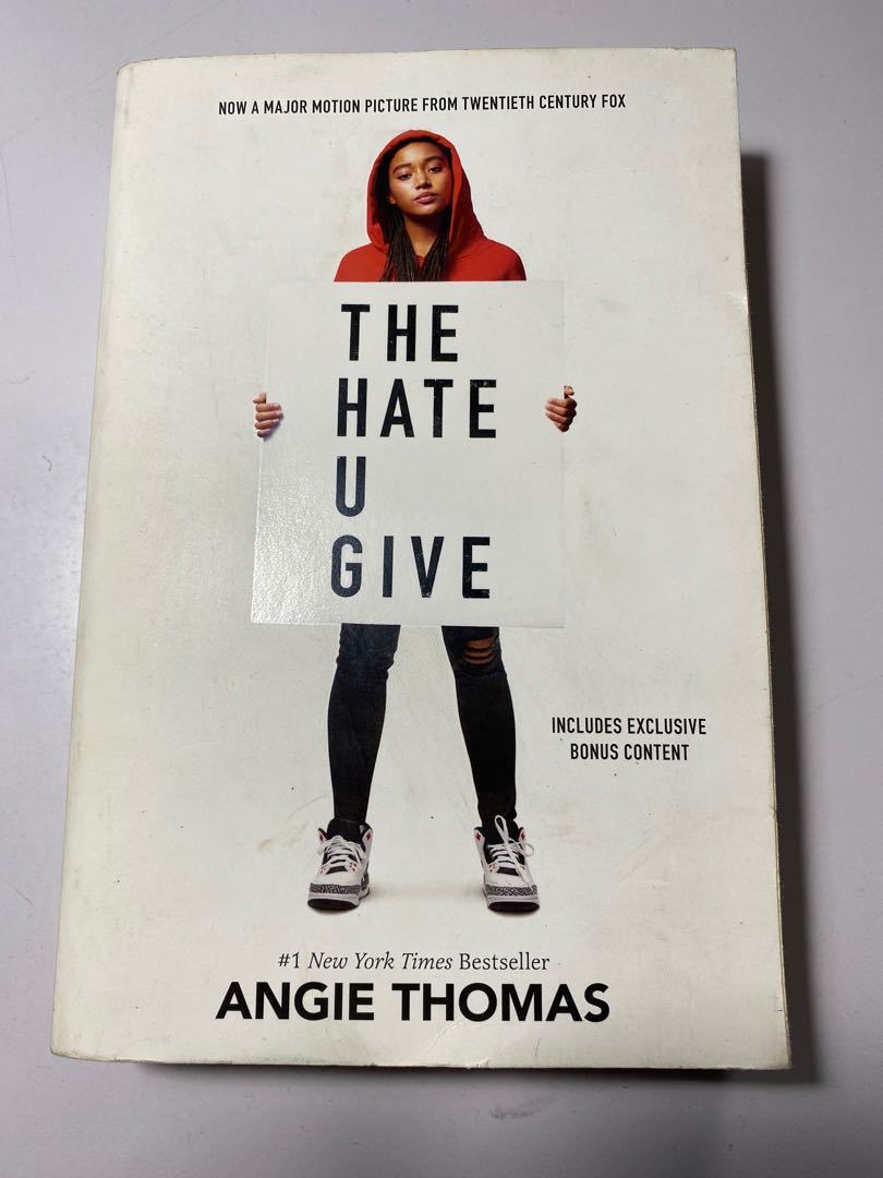 The Hate U Give by Angie Thomas, Hobbies & Toys, Books & Magazines ...