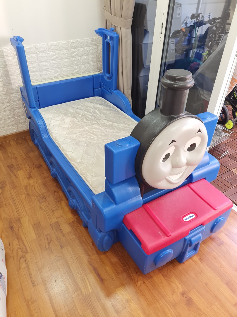 Thomas and Friends Toddler Bed Frame and Mattress, Babies & Kids, Baby ...