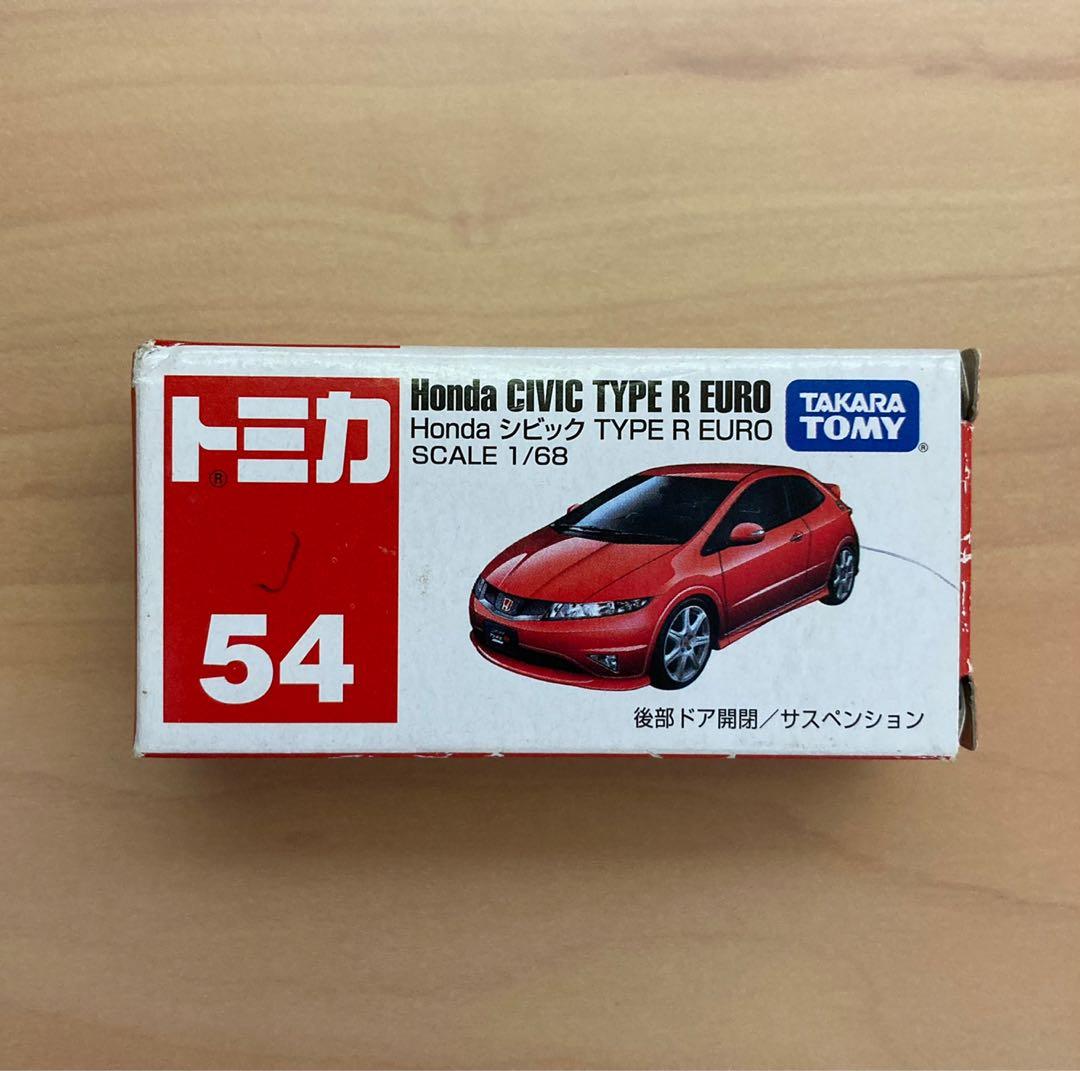 Tomica No. 54 Honda Civic Type R FN2, Hobbies & Toys, Toys & Games on ...