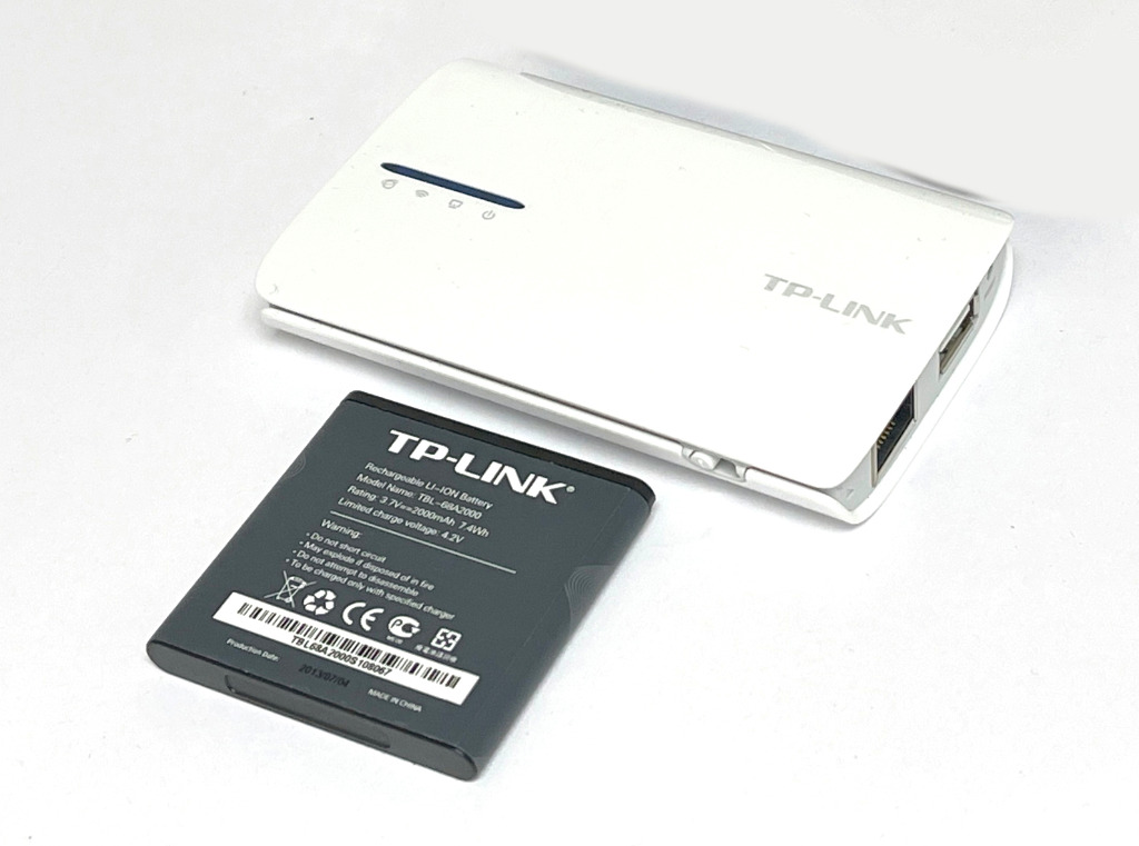 TP-Link 內建電池可攜式3G/4G無線N路由器 TL-MR3040 Portable Battery Powered 3G/4G ...