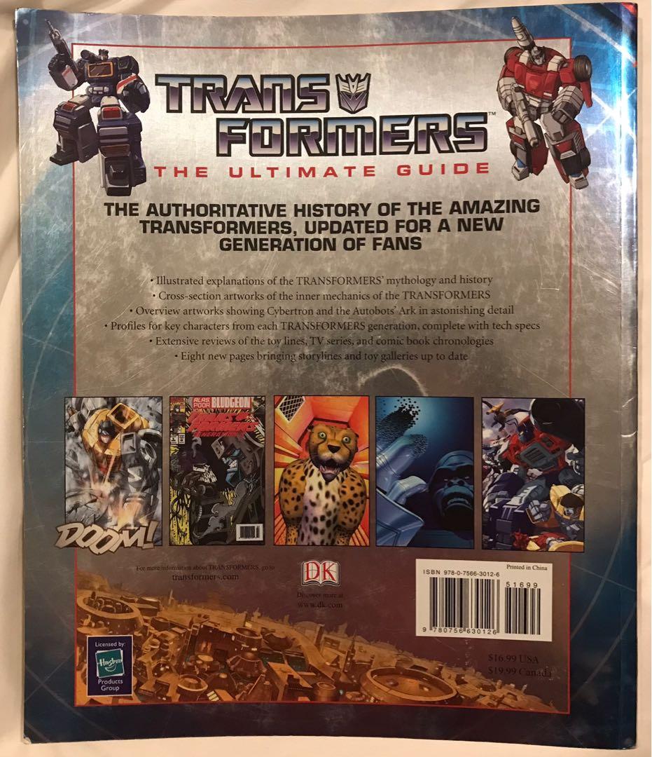 TRANSFORMERS: THE ULTIMATE GUIDE - Hardcover, Hobbies & Toys, Books ...