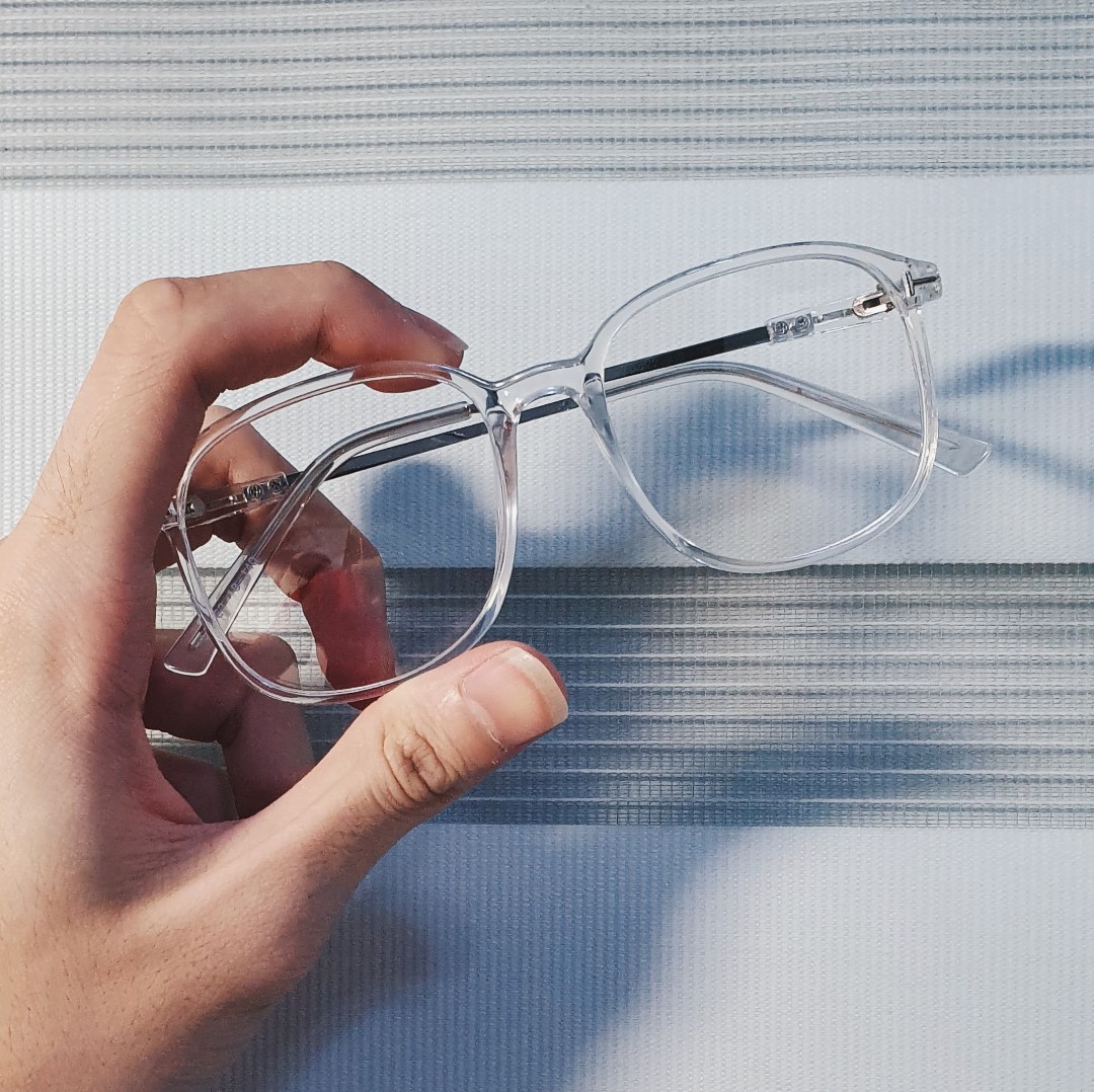 Transparent Basic Fashion Glasses, Men's Fashion, Watches & Accessories ...