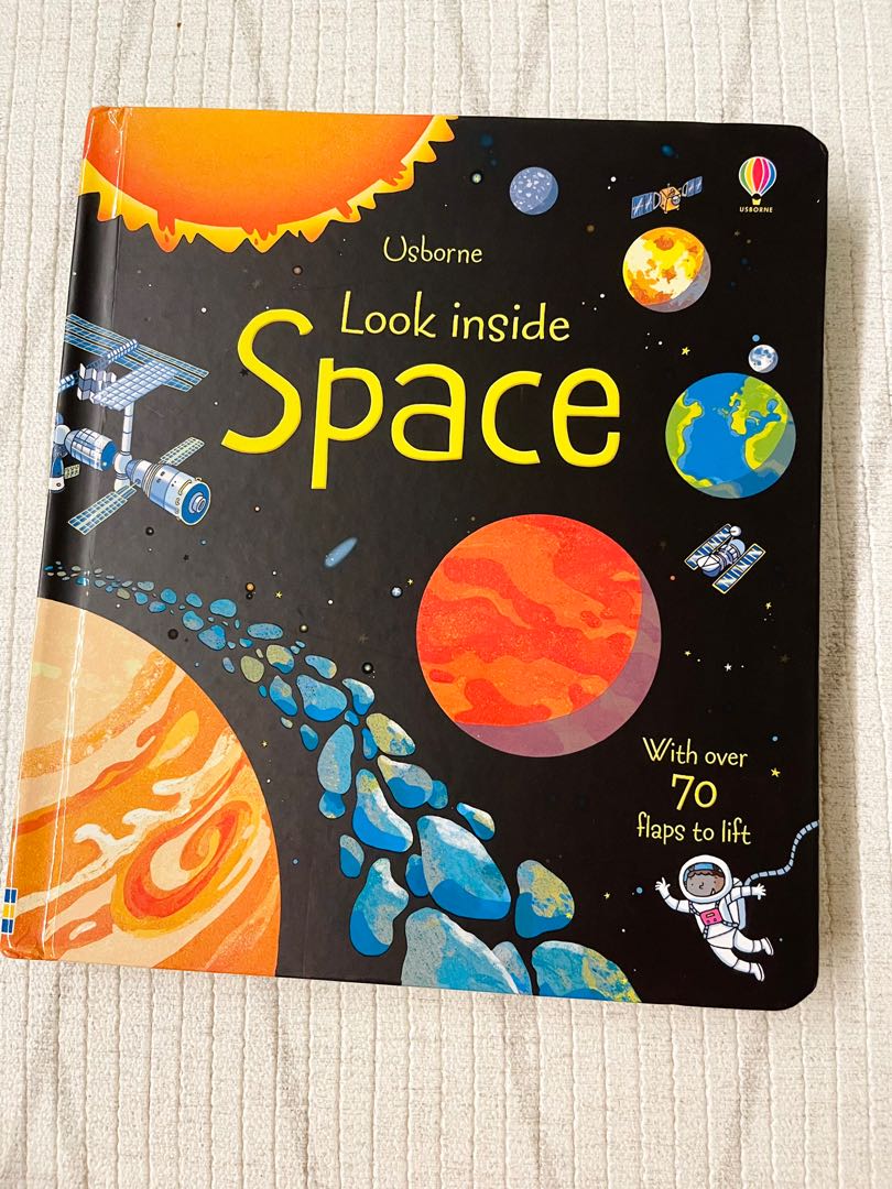 Usborne Look Inside Space Book, Hobbies & Toys, Books & Magazines ...