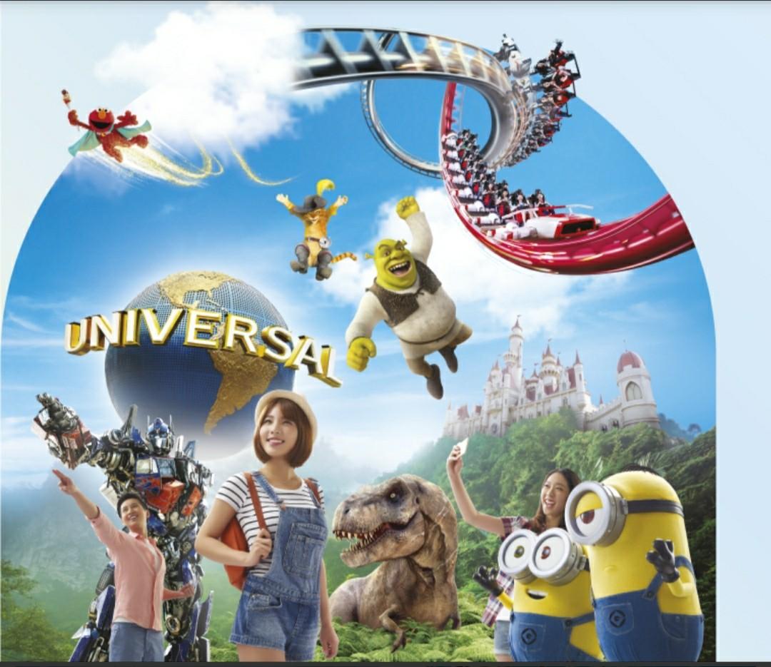 USS Ticket Adult Universal Studios Singapore, Tickets & Vouchers, Local ...