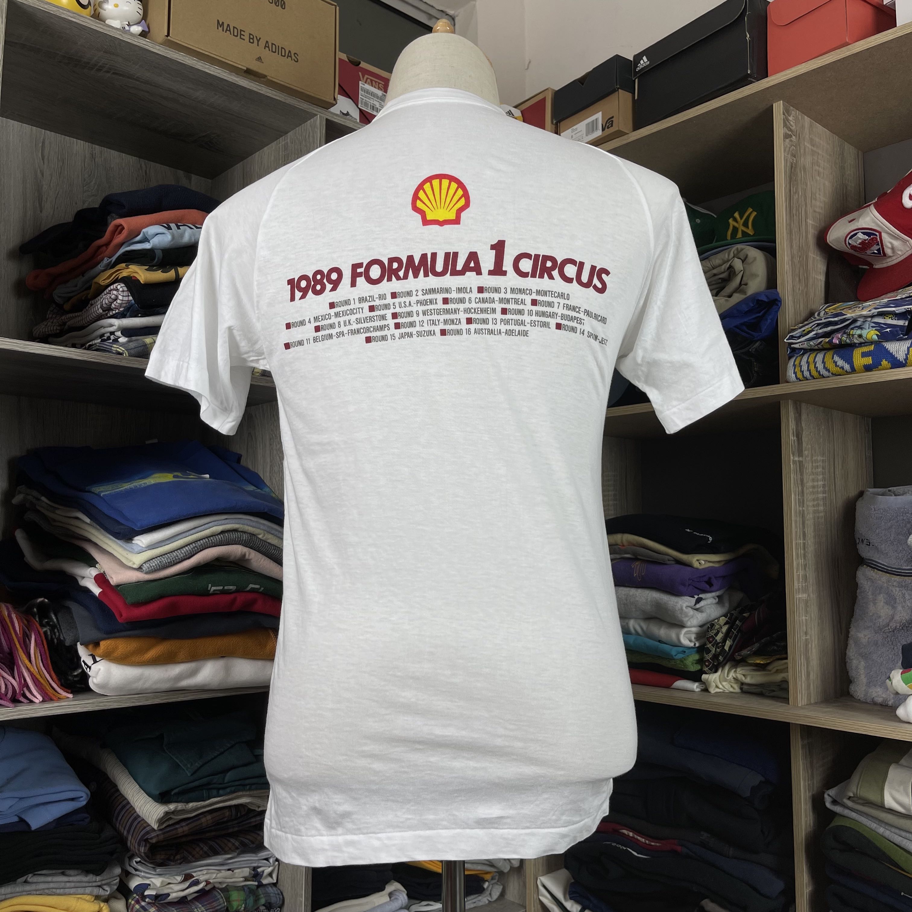 Vintage Formula 1 Shell 80s, Men's Fashion, Tops & Sets, Tshirts & Polo ...