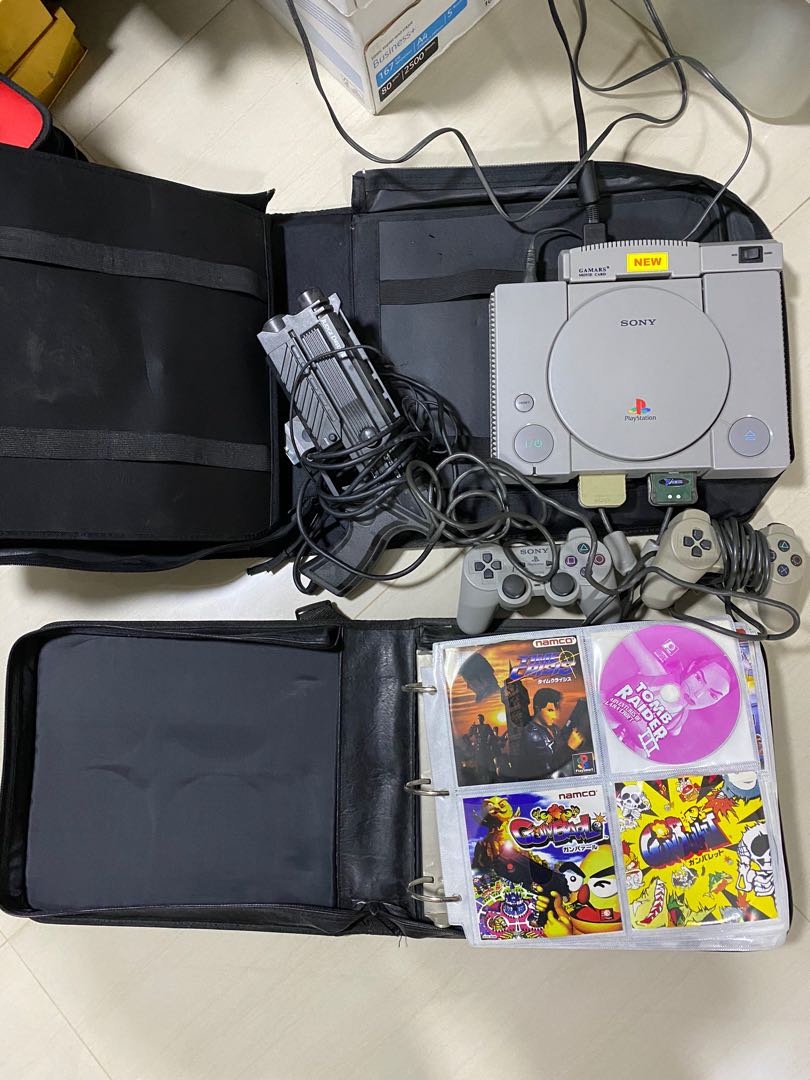 Vintage ps1 with countless games, Video Gaming, Video Game Consoles ...