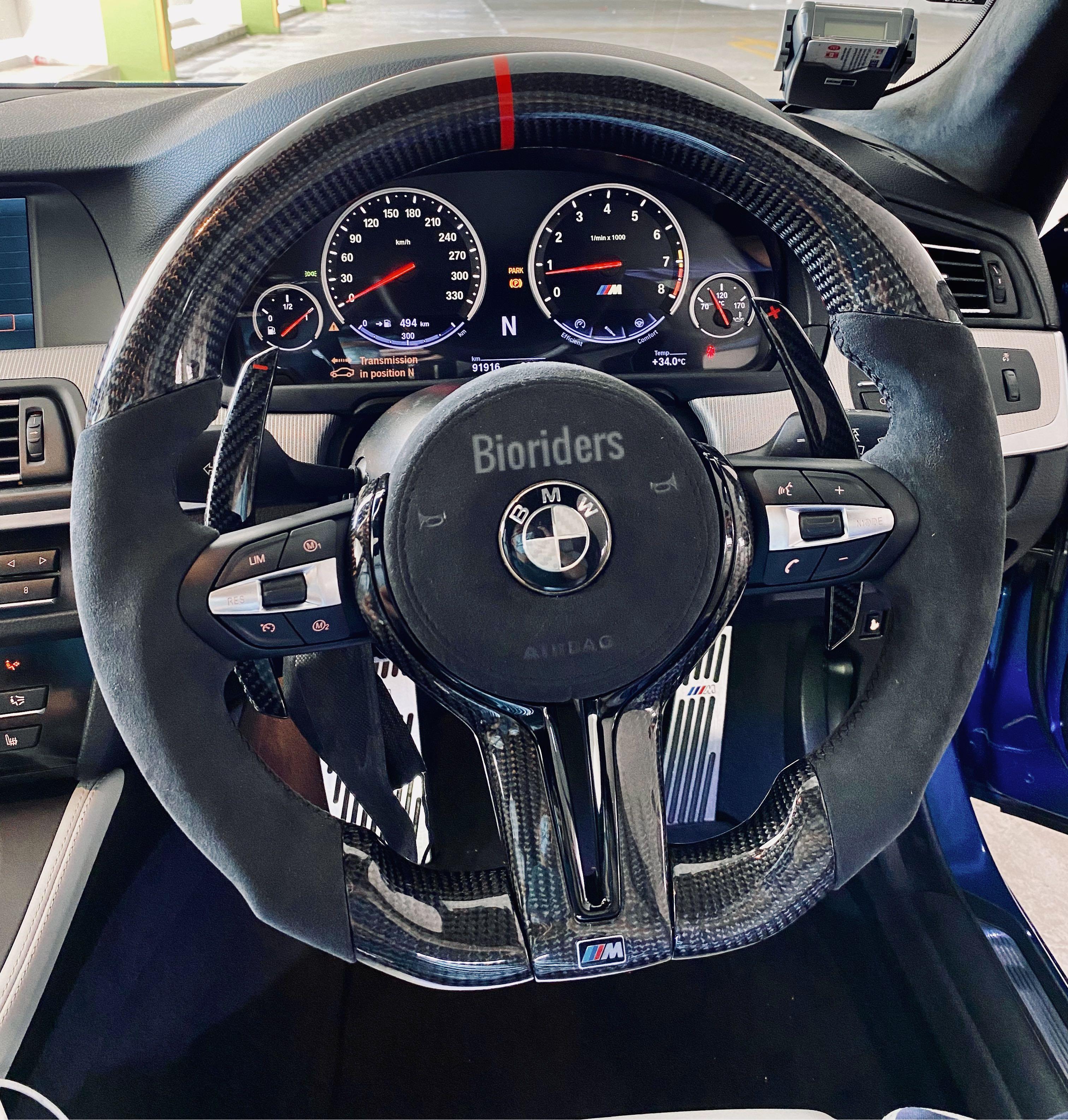 BMW M5 M4 M3 Carbon fiber steering wheel | forged carbon fiber steering ...