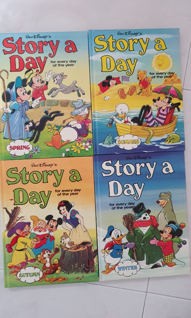 Walt Disney - Story a Day (for every day of the year), Hobbies & Toys ...