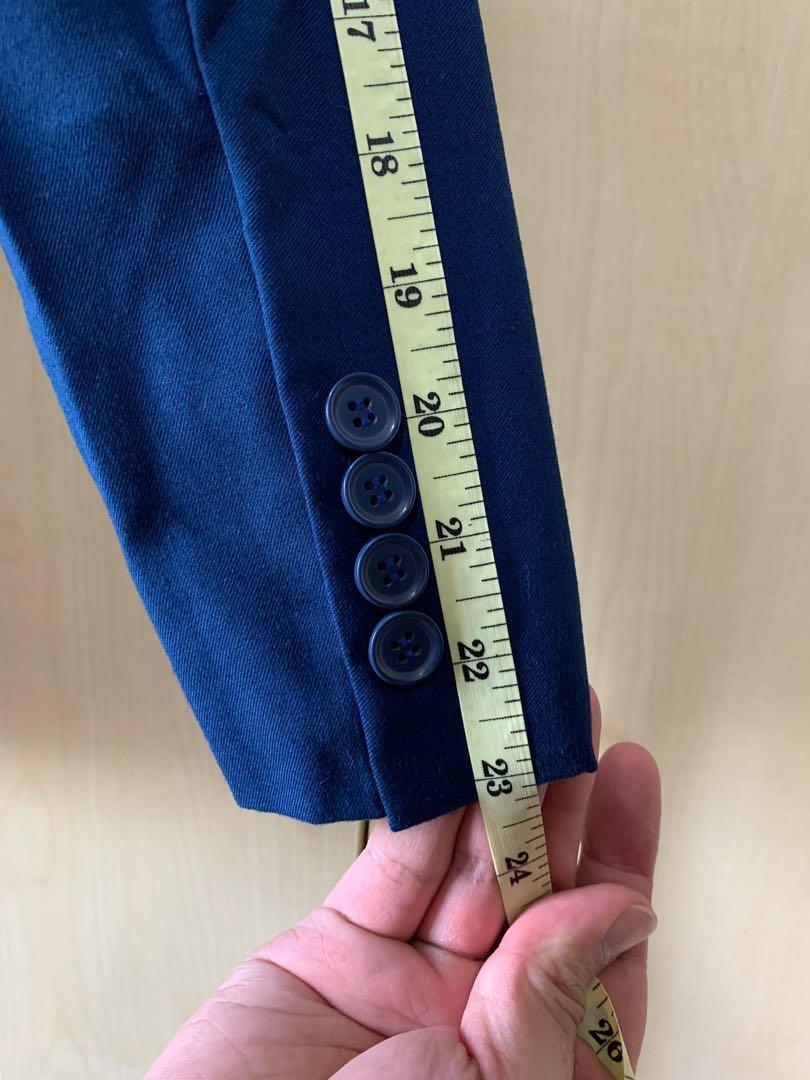 Wharton Blue Full Suit, Men's Fashion, Coats, Jackets and Outerwear on ...