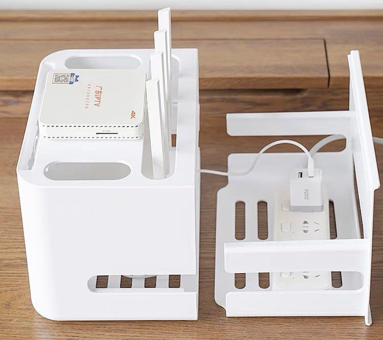 Wifi router storage box, Furniture & Home Living, Home Improvement ...