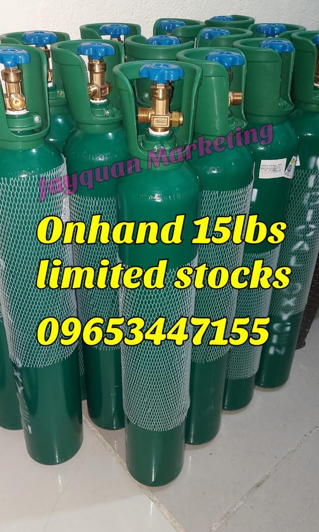 15lbs medical oxygen tank complete set, ready to use, Health ...