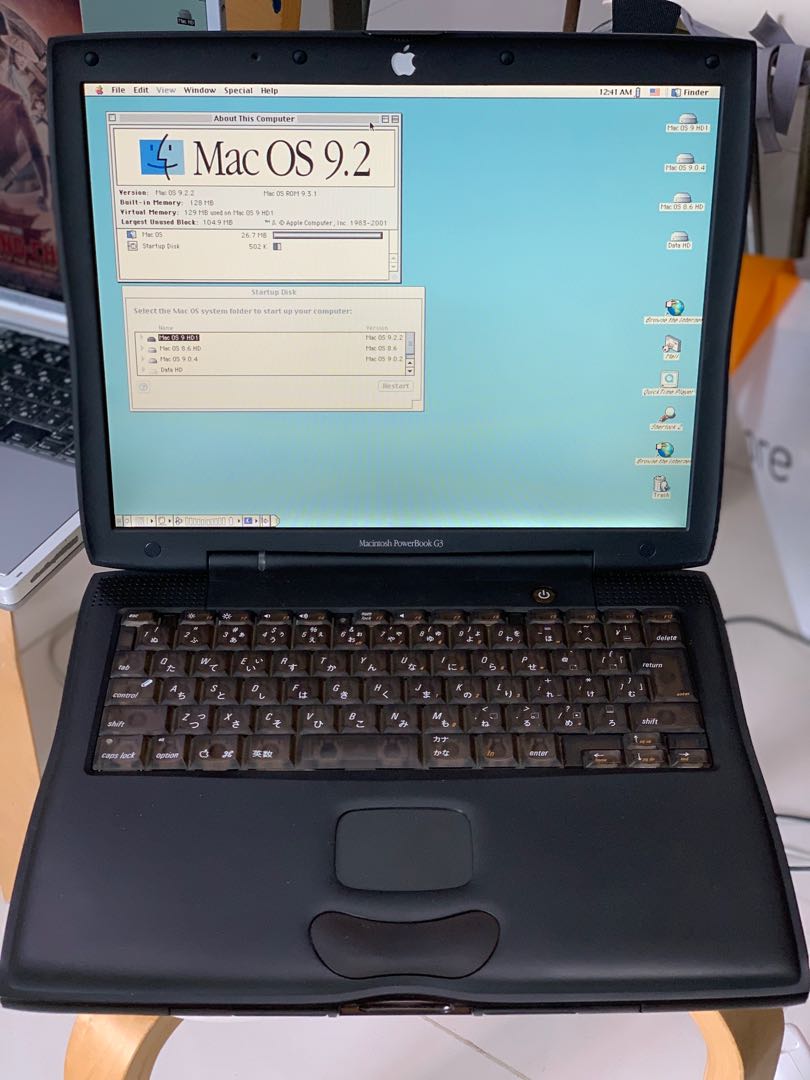 Rare Apple Japanese Edition 1999 Vintage PowerBook G3 (upgraded with CF ...