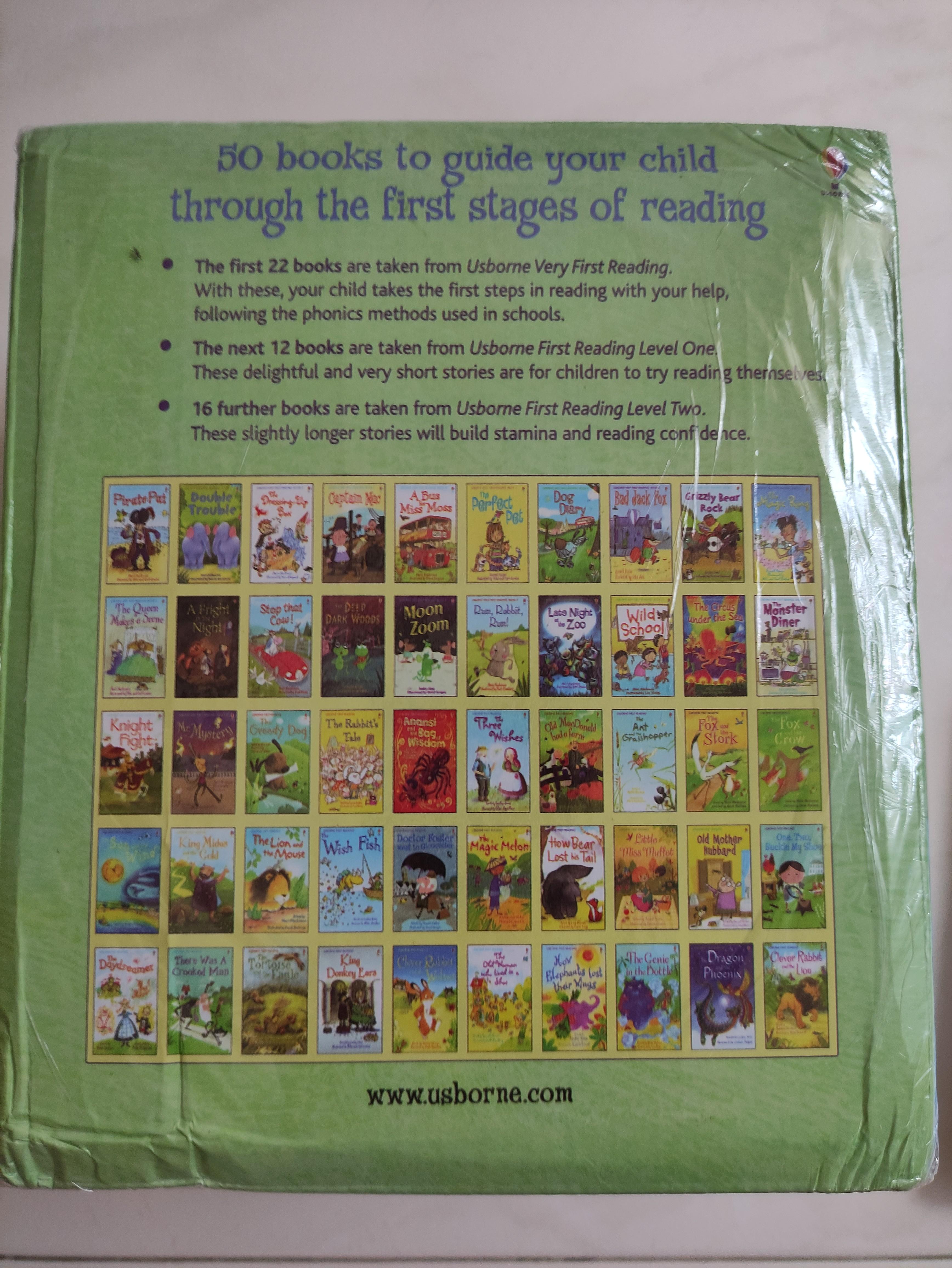 ⭐BN 70 Usborne Books - My First Reading Library & First Experience ...
