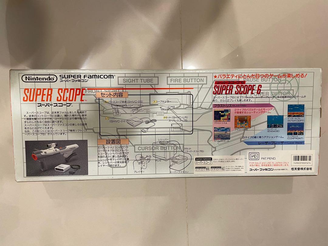 超任大炮 Super Scope 連續2 Games SFC SNES FC NED, 電子遊戲, 電子遊戲, Nintendo 任天堂 ...