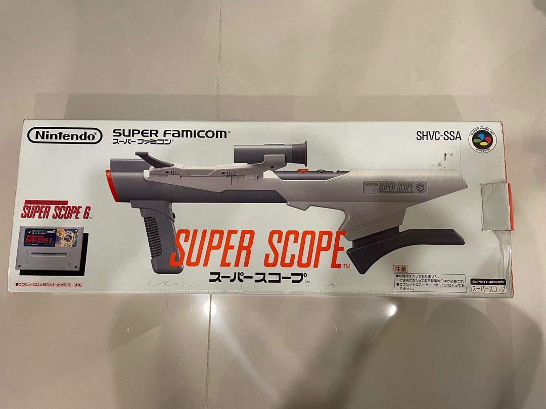 超任大炮 Super Scope 連續2 Games SFC SNES FC NED, 電子遊戲, 電子遊戲, Nintendo 任天堂 ...