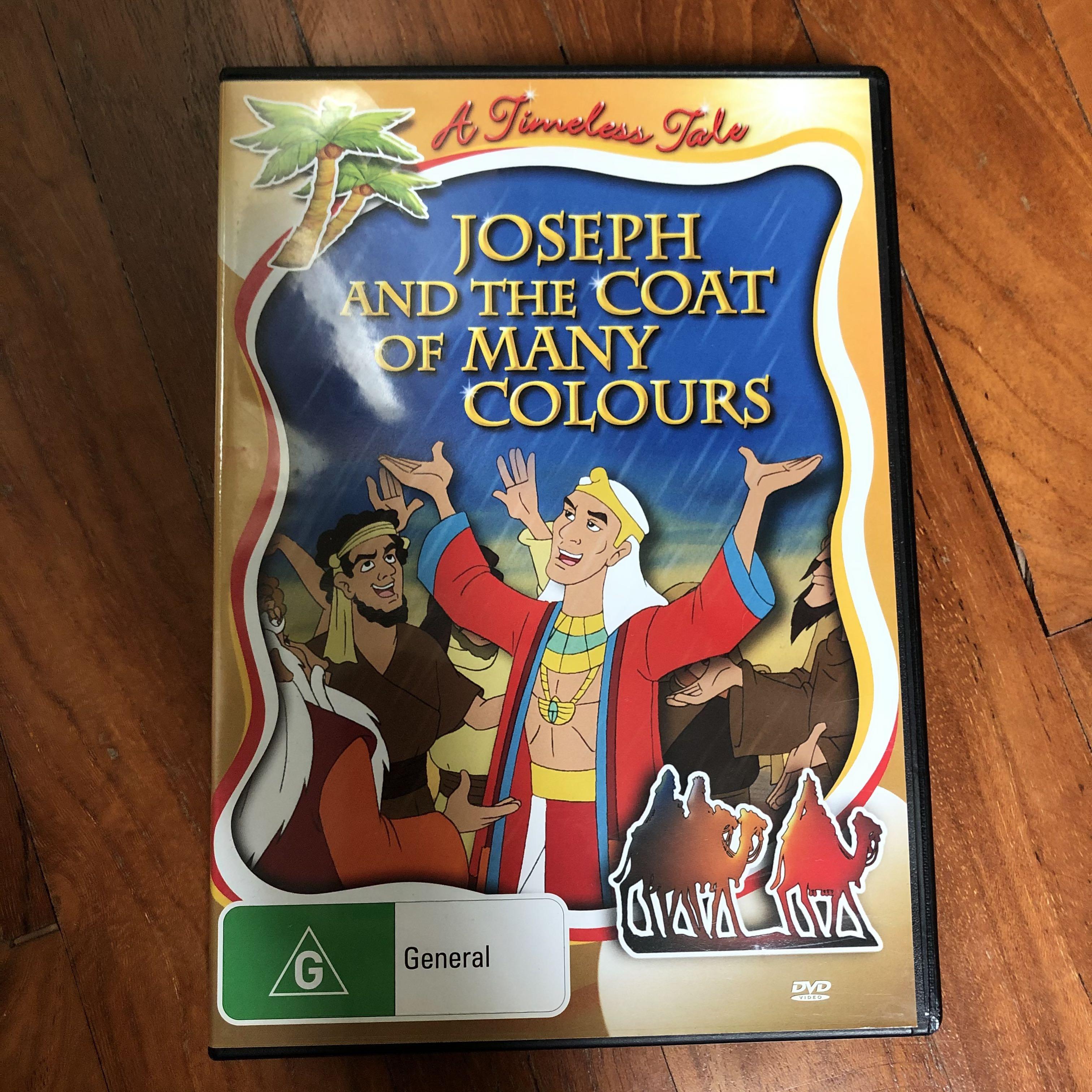 A timeless tale joseph and the coat of many colours dvd movie, Hobbies ...