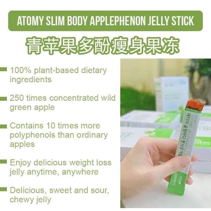 Atomy Applephenon jelly stick, Health & Nutrition, Health Supplements ...