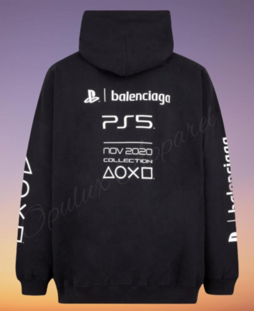Balenciaga PS5 hoody, Men's Fashion, Coats, Jackets and Outerwear on ...