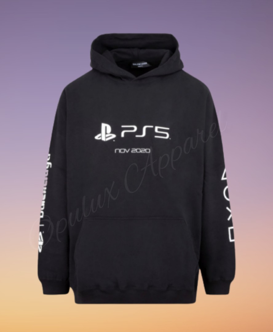 Balenciaga PS5 hoody, Men's Fashion, Coats, Jackets and Outerwear on ...