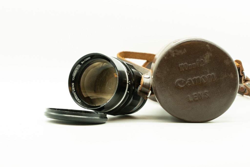 Canon LTM 100mm F2, 攝影器材, 鏡頭及裝備 - Carousell