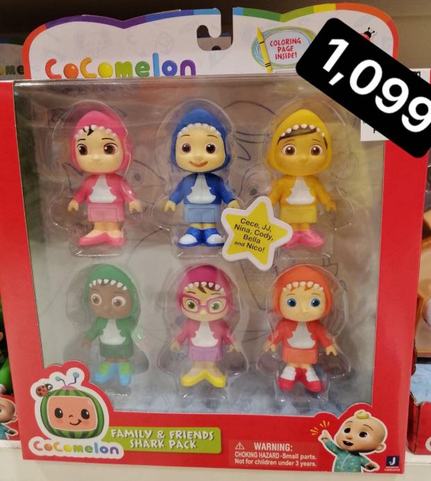 Cocomelon Family & Friends Shark Pack BNWT, Hobbies & Toys, Toys ...