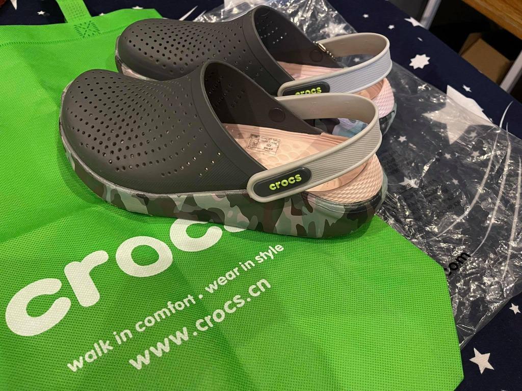 Crocs Lite ride, Women's Fashion, Footwear, Slippers and slides on ...