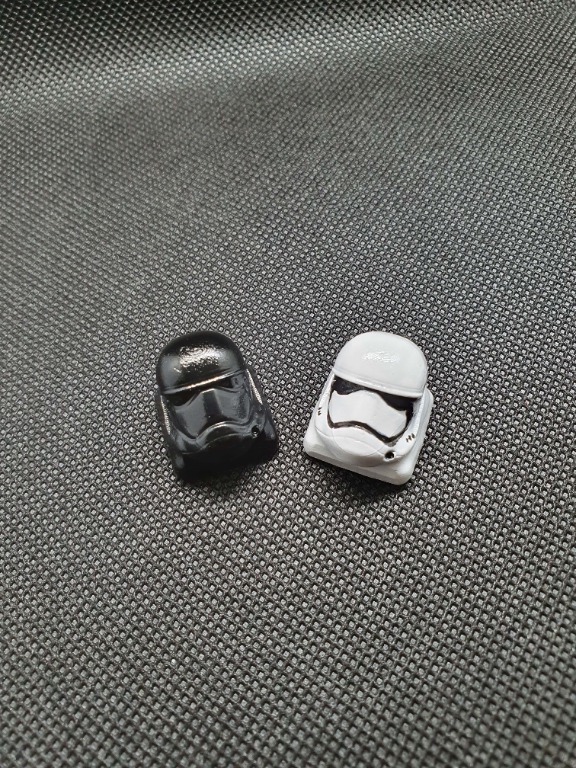 Custom Keycaps Keyboard Star Wars Black White First Order Stormtrooper ...