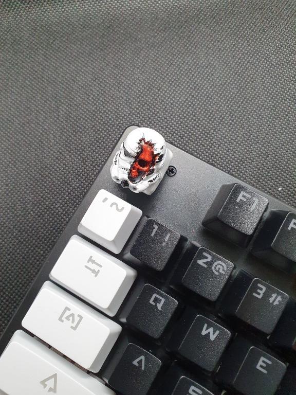 Custom Keycaps Keyboard Star Wars Black White Stormtrooper Skull ...