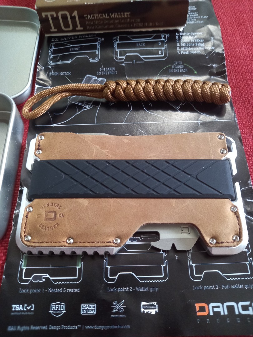 Dango T01 Tactical Wallet, Men's Fashion, Watches & Accessories ...