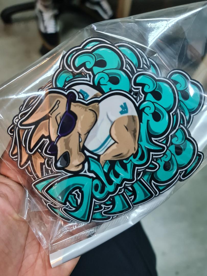 Deliveroo Stickers, Hobbies & Toys, Stationery & Craft, Art & Prints on ...
