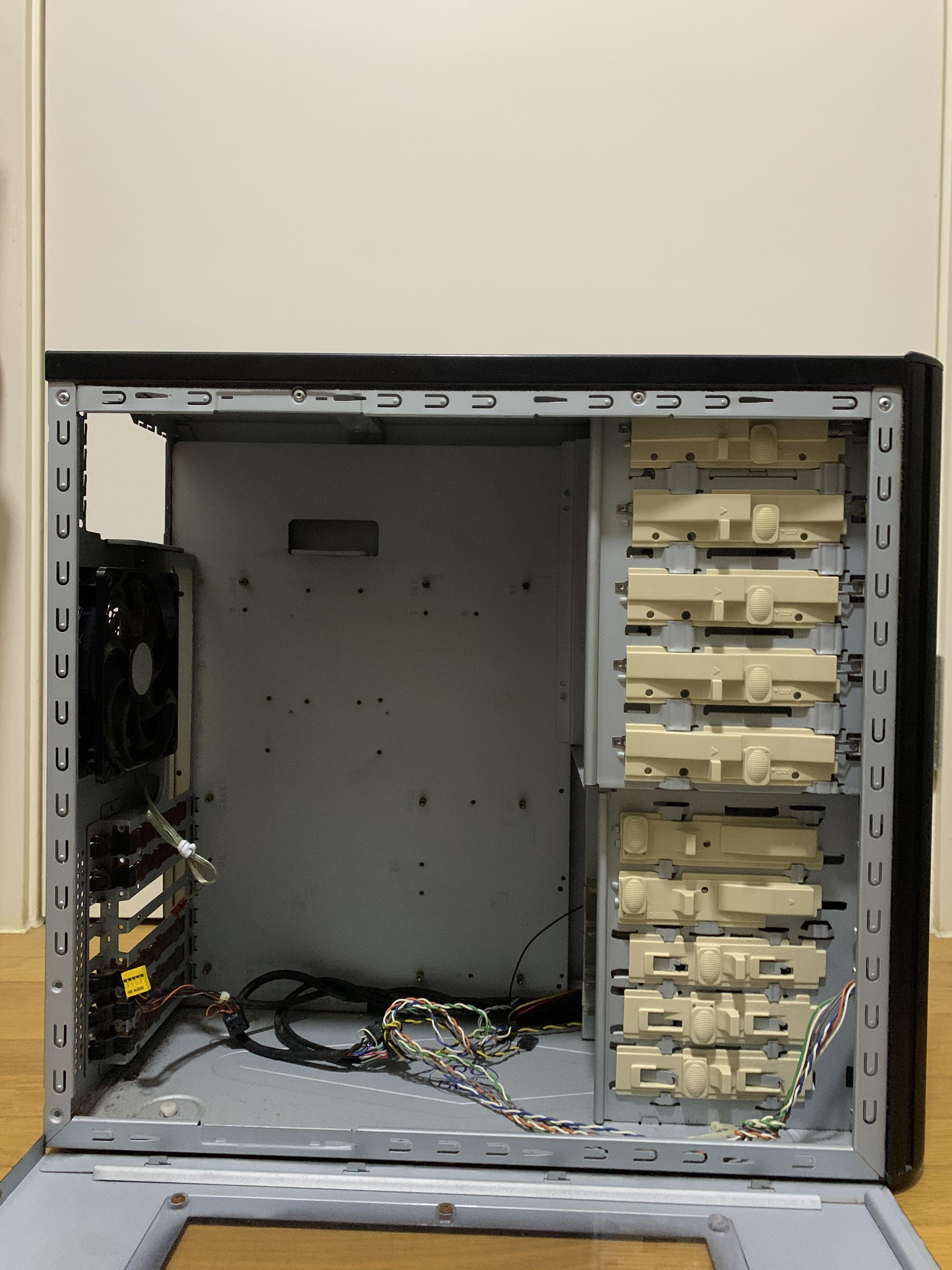 Desktop shell with see thru side, Computers & Tech, Desktops on Carousell