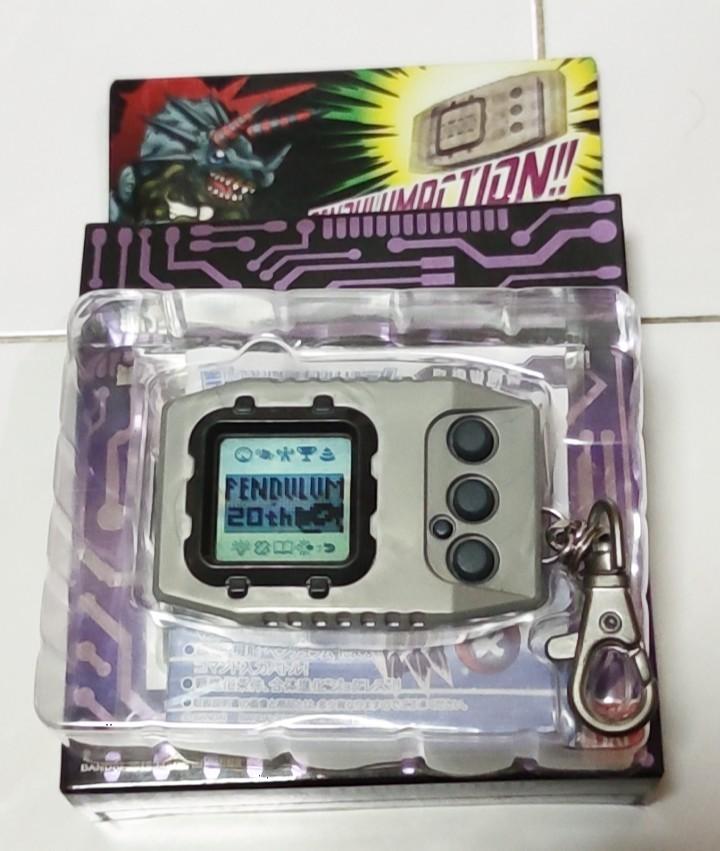 Digimon Pendulum 20th Anniversary Silver Black, Hobbies & Toys, Toys ...