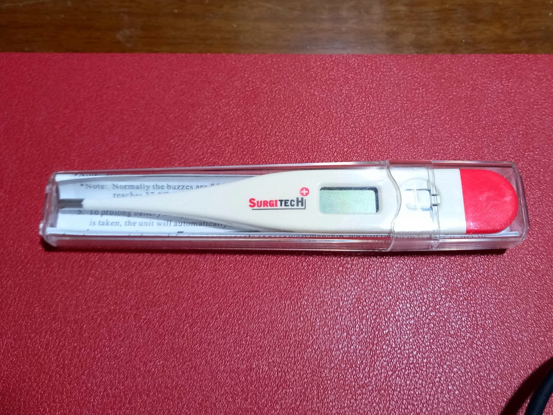 SurgiTech Digital Thermometer, Health & Nutrition, Thermometers on ...
