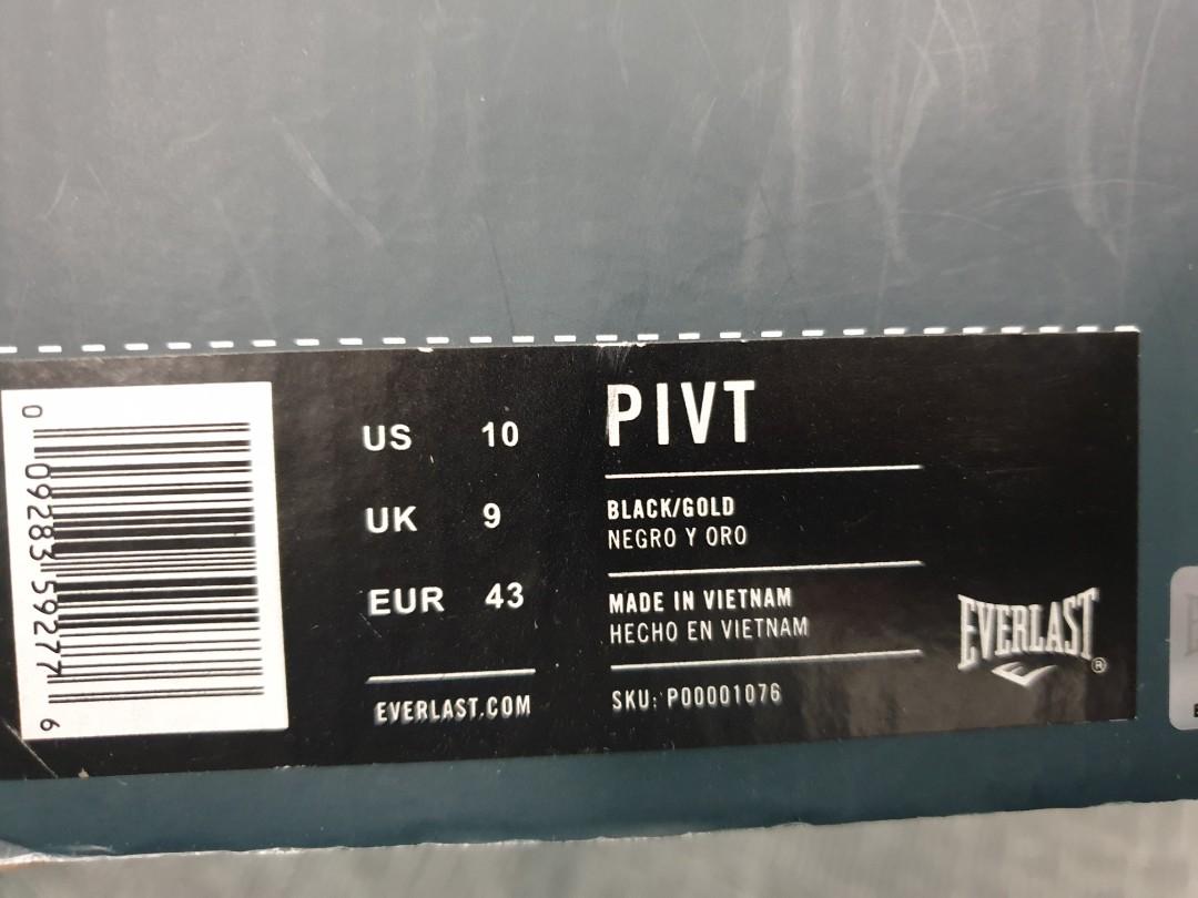 Everlast PIVT Low Top Boxing Shoes, Men's Fashion, Footwear, Sneakers ...