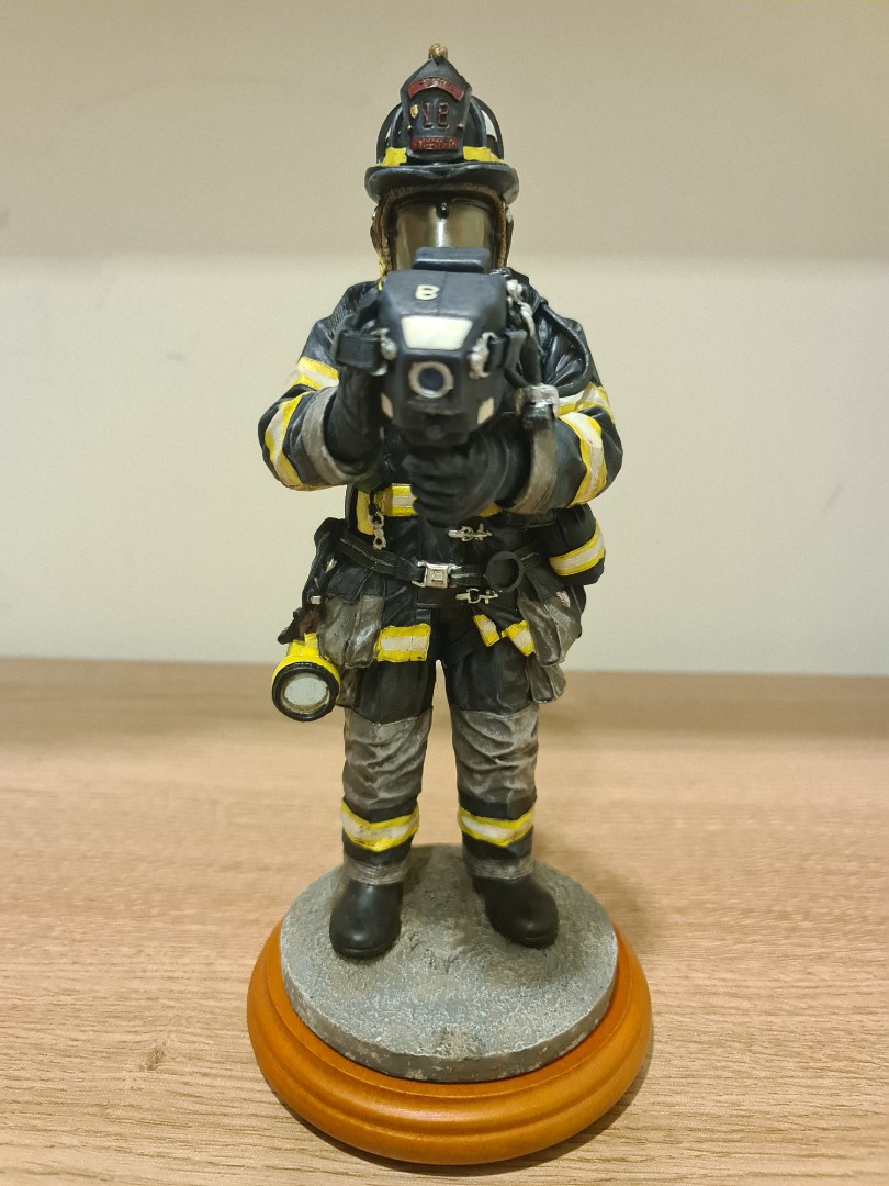 Fire Fighter Figurine, Hobbies & Toys, Memorabilia & Collectibles ...