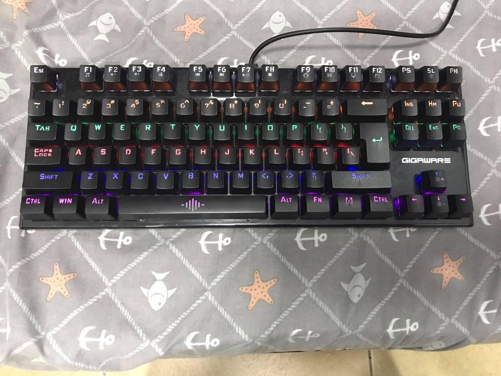 Gigaware K28 Mechanical Keyboard, Computers & Tech, Parts & Accessories ...