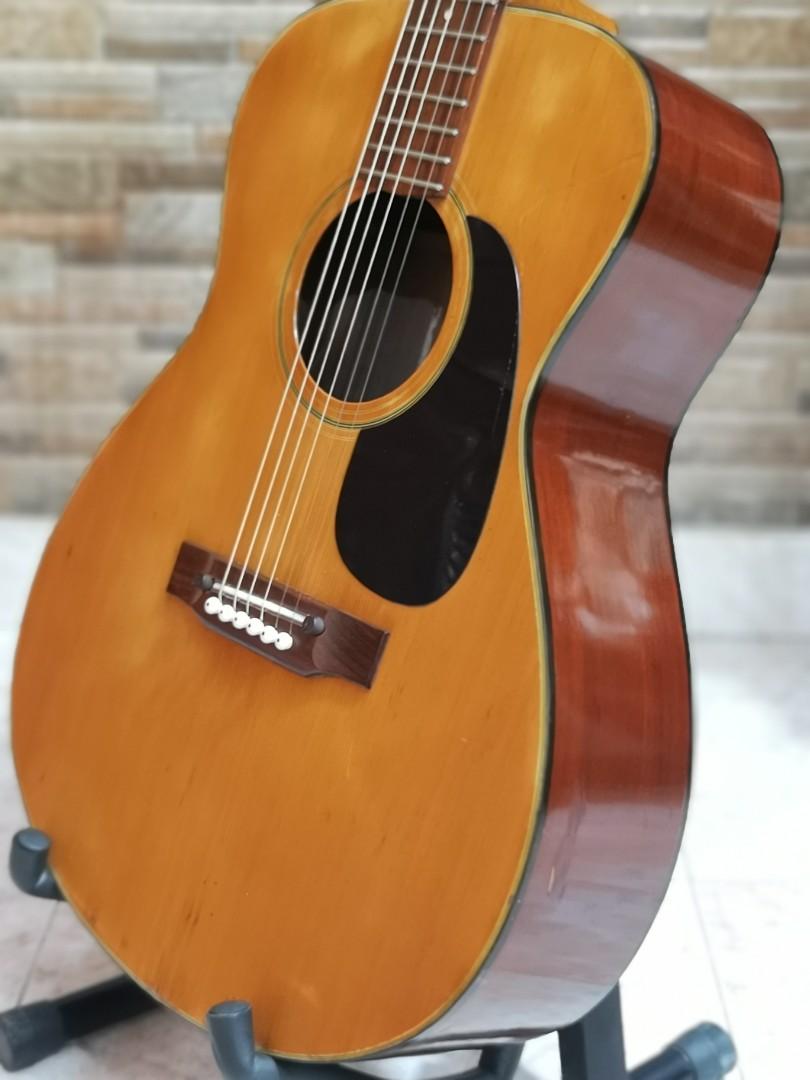 Hamox Acoustic Guitar Japan, Hobbies & Toys, Music & Media, Musical ...