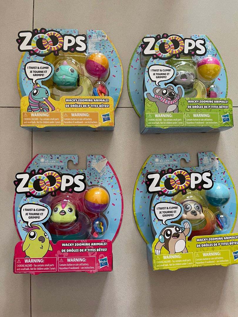 Hasbro Zoops Electronic Twisting Zooming Climbing Toy Pet Toy for Kids ...