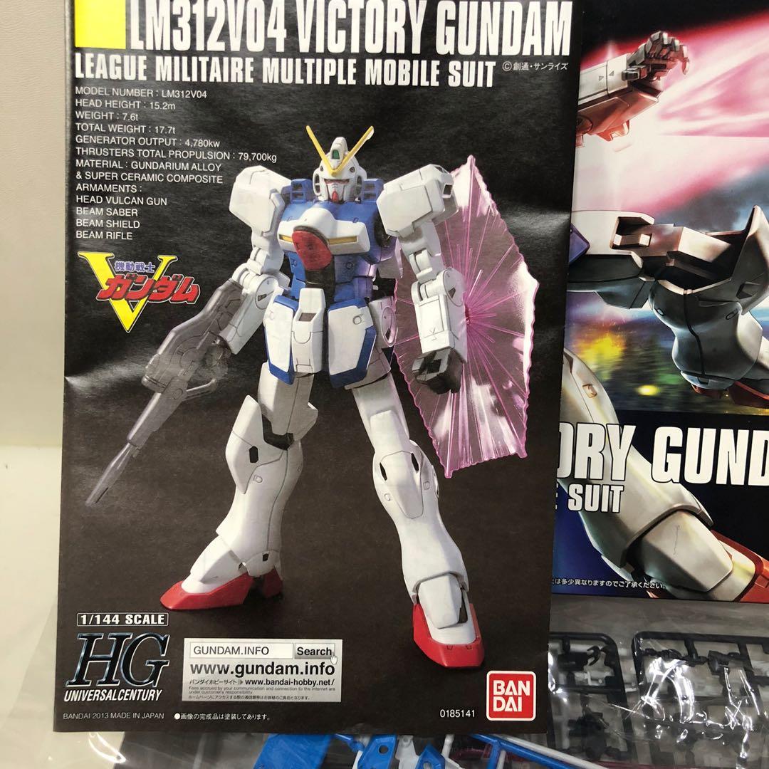 (可交換)機動戰士高達HG GUNDAM 1/144 HGUC V GUNDAM LM312V04 VICTORY GUNDAM 高達模型玩具, 興趣及遊戲, 玩具 & 遊戲類 - Carousell