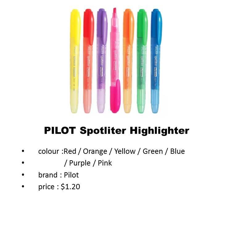 Highlighter/Spotlighter (Stabilo Boss/Zebra/Pilot), Hobbies & Toys ...